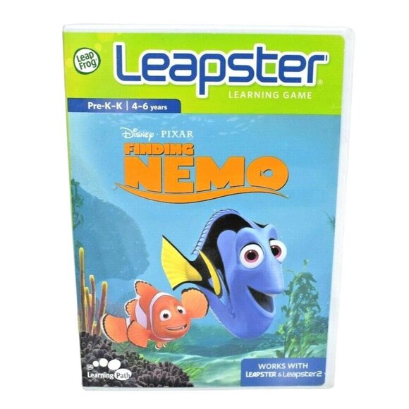 Leapfrog | Video Games & Consoles | Disney Pixar Finding Nemo Leapster ...